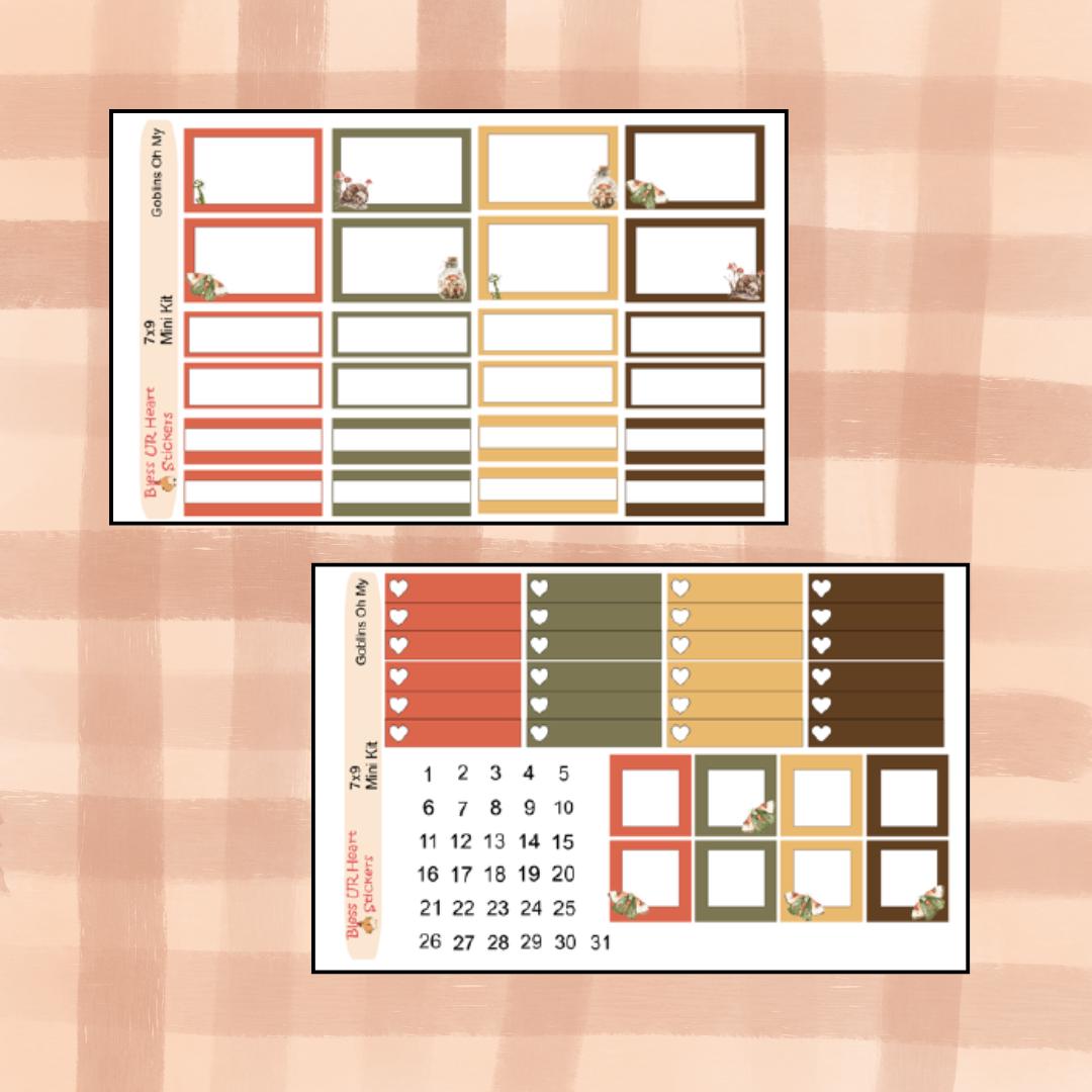 Goblins, Oh My/ Standard Vertical/ Planner Stickers - Etsy