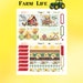 B6 Kit/ Stalogy Planner Stickers/ Farm Life - Etsy