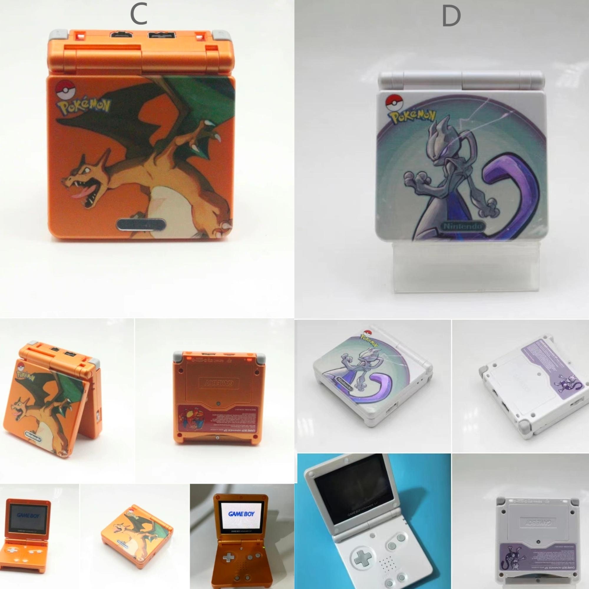 Custom Rayquaza Nintendo Gameboy Advance SP Ags 001 IPS - Etsy