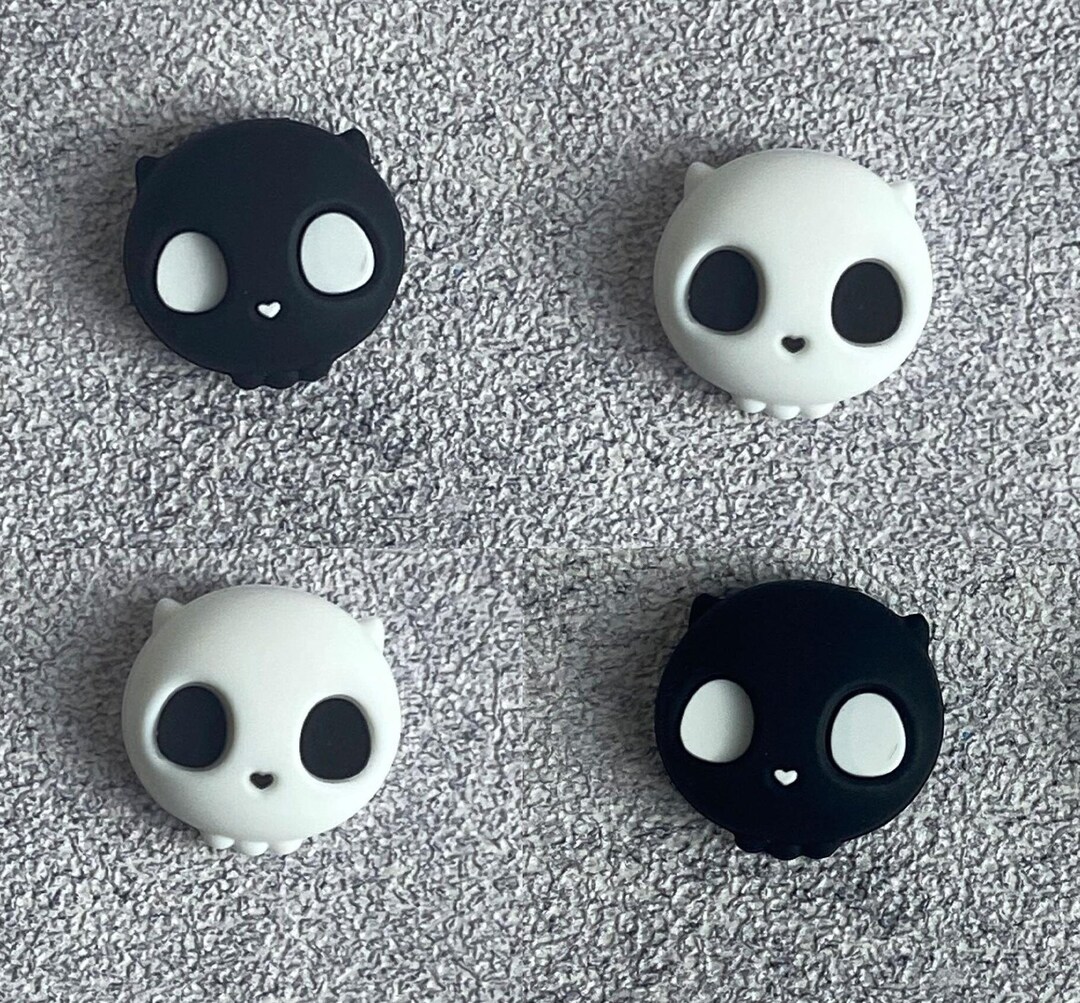 Skull Bone Halloween Fall Thumb Grip Caps for Nintendo Switch / OLED ...