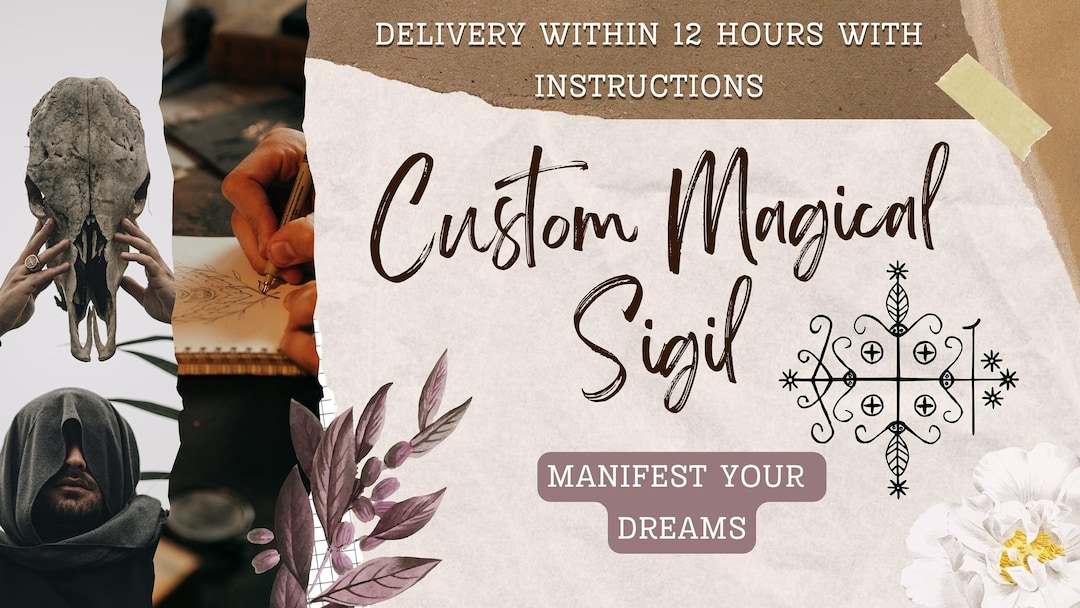 Custom Sigil Same Day Magical Sigil Archangel Sigil - Etsy