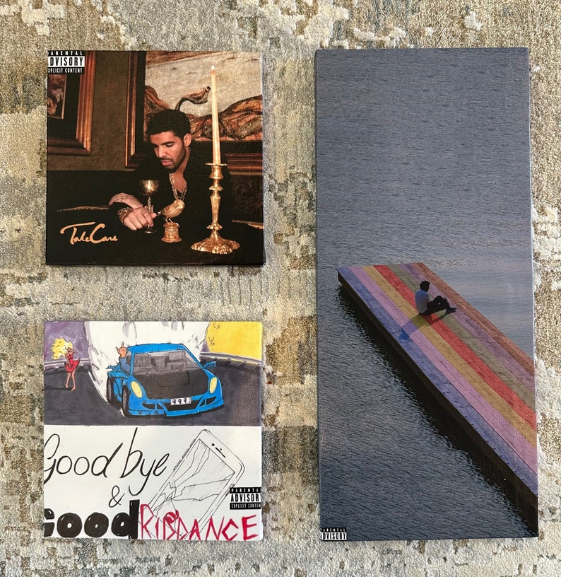 Custom Album Cover on Canvas Personalize Own Album Cover Modern Wall ...