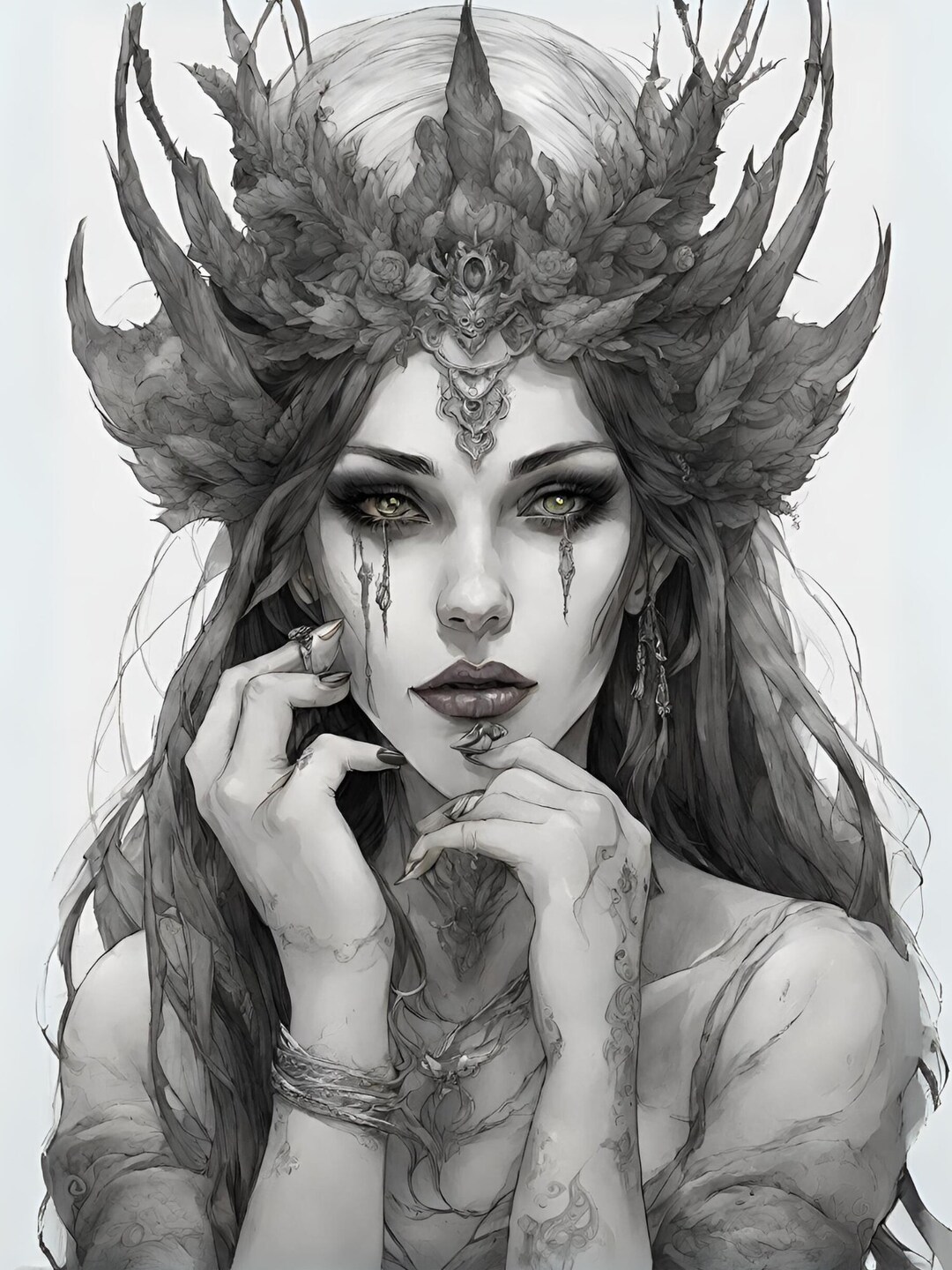 The Devil's Queen Art Digital Download - Etsy