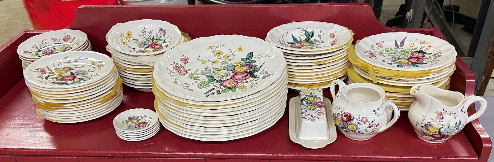 Vintage Copeland Spode China, Gainsborough Pattern, Full Dinnerware ...