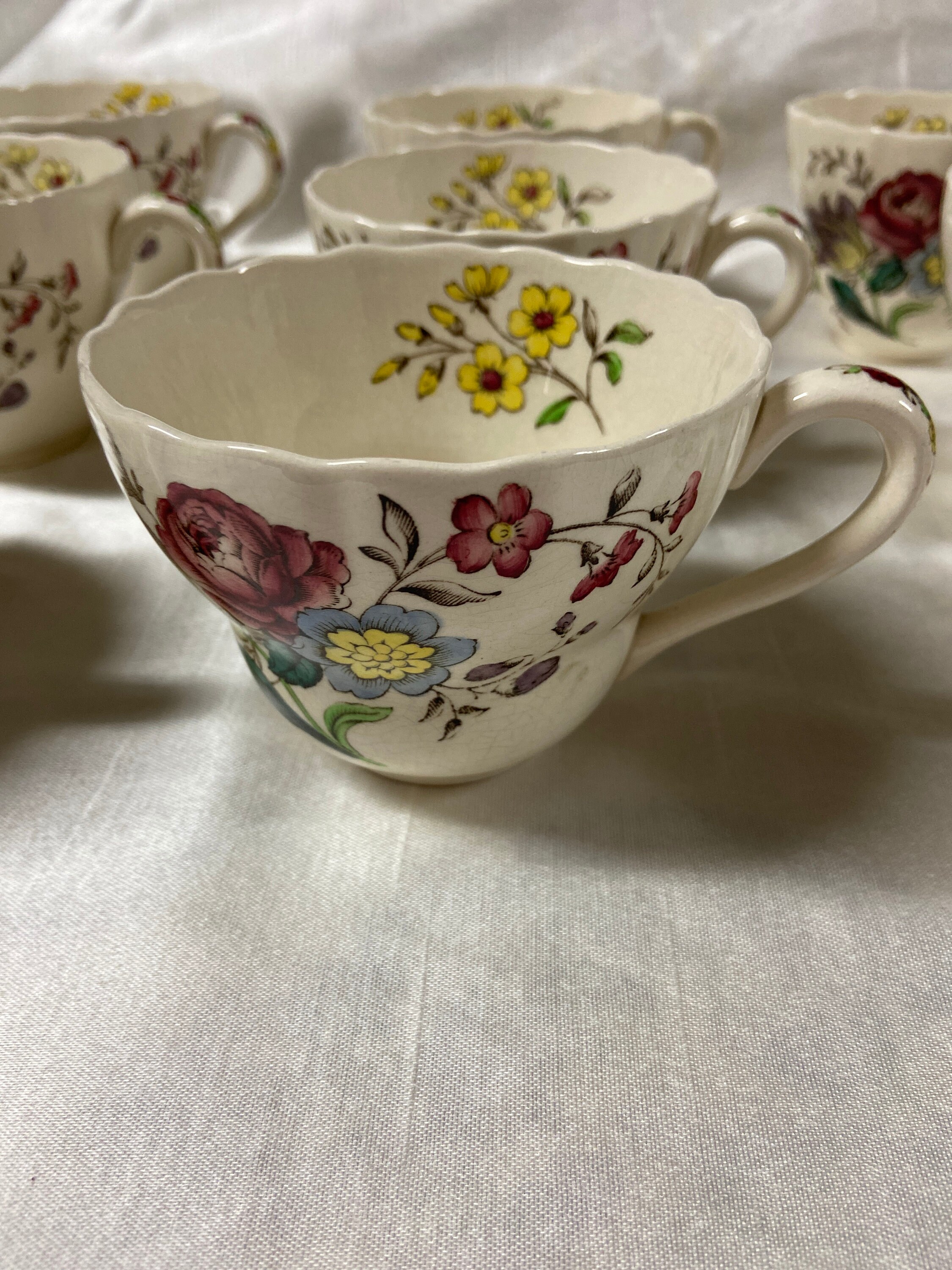 Vintage Copeland Spode China, Gainsborough Pattern, Full Dinnerware ...