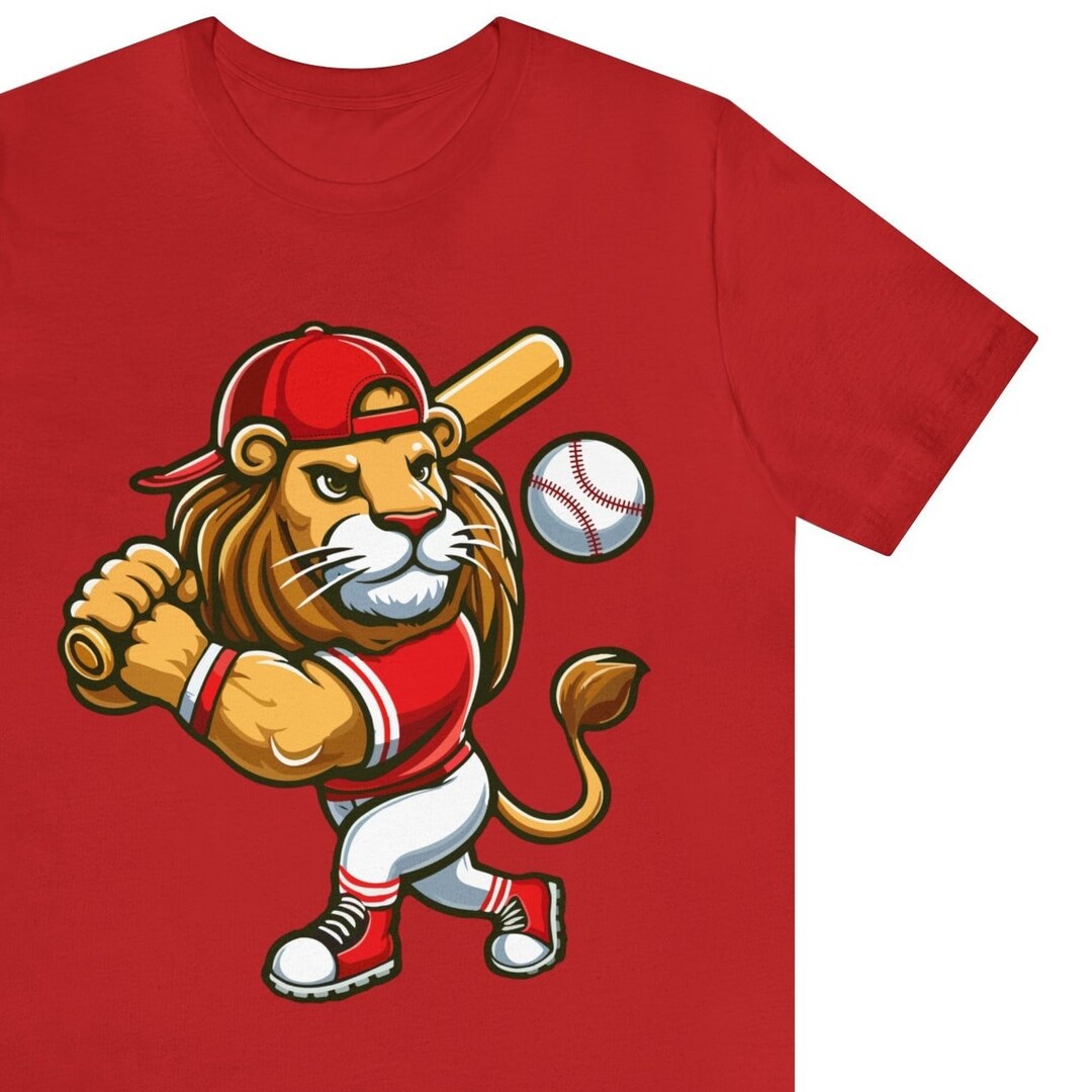 Lion Baseball Jersey: Unisex Lion King T-shirt - Etsy