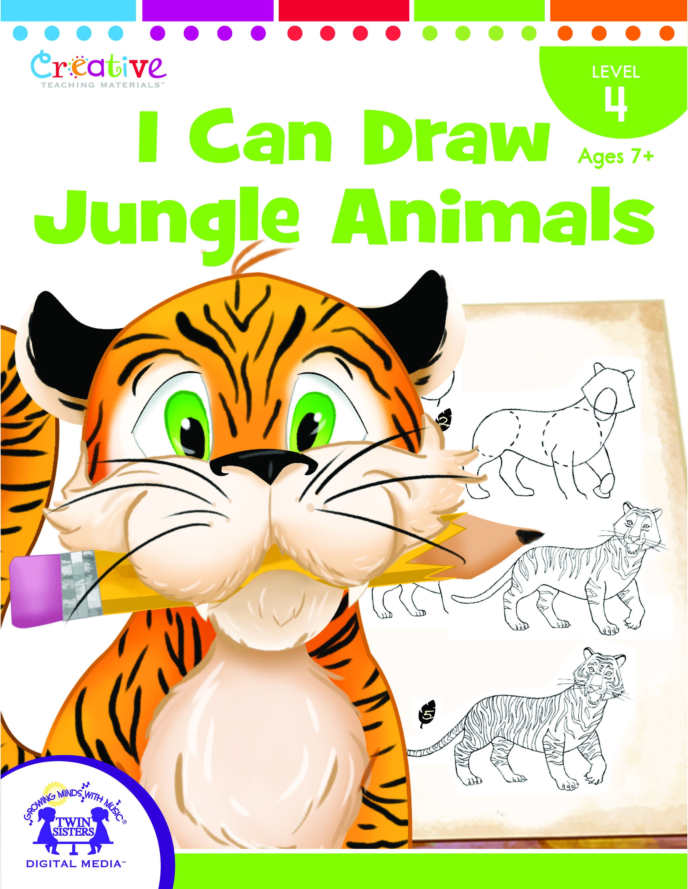 I Can Draw Jungle Animals - Etsy