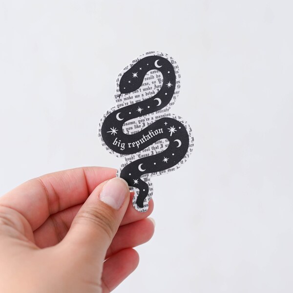 Taylor Reputation Vinyl Sticker - Etsy