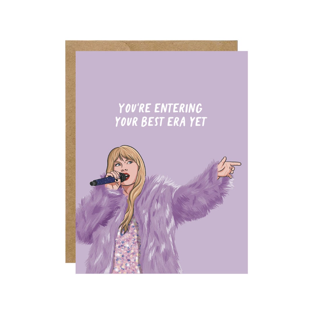 Best Era yet Card Pop Culture Birthday Card Eras Birthday Card - Etsy