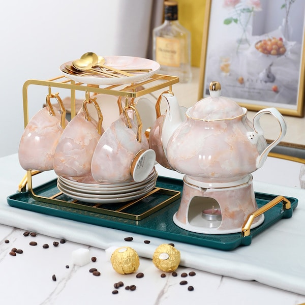 Coffee and Tea Set - Etsy