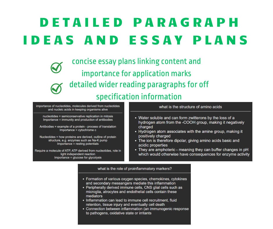 AQA A Level Biology Anki Flashcards (year 2 Only) - Including Essay ...