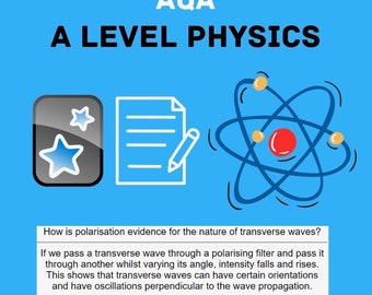 Edexcel A-level Physics Anki Flashcards Topic 13: Simple Harmonic Motion - Etsy