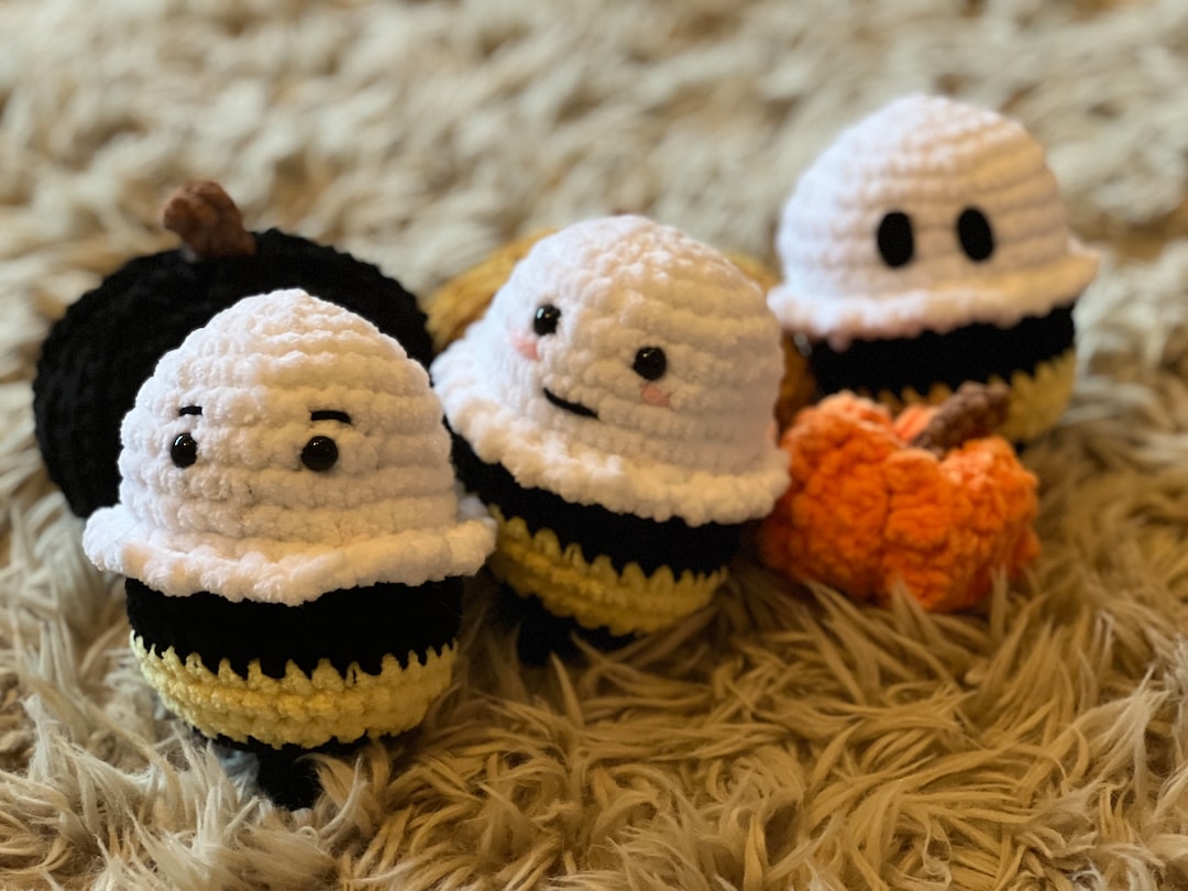 Boo-bee Halloween Bee Crochet Pattern - Etsy