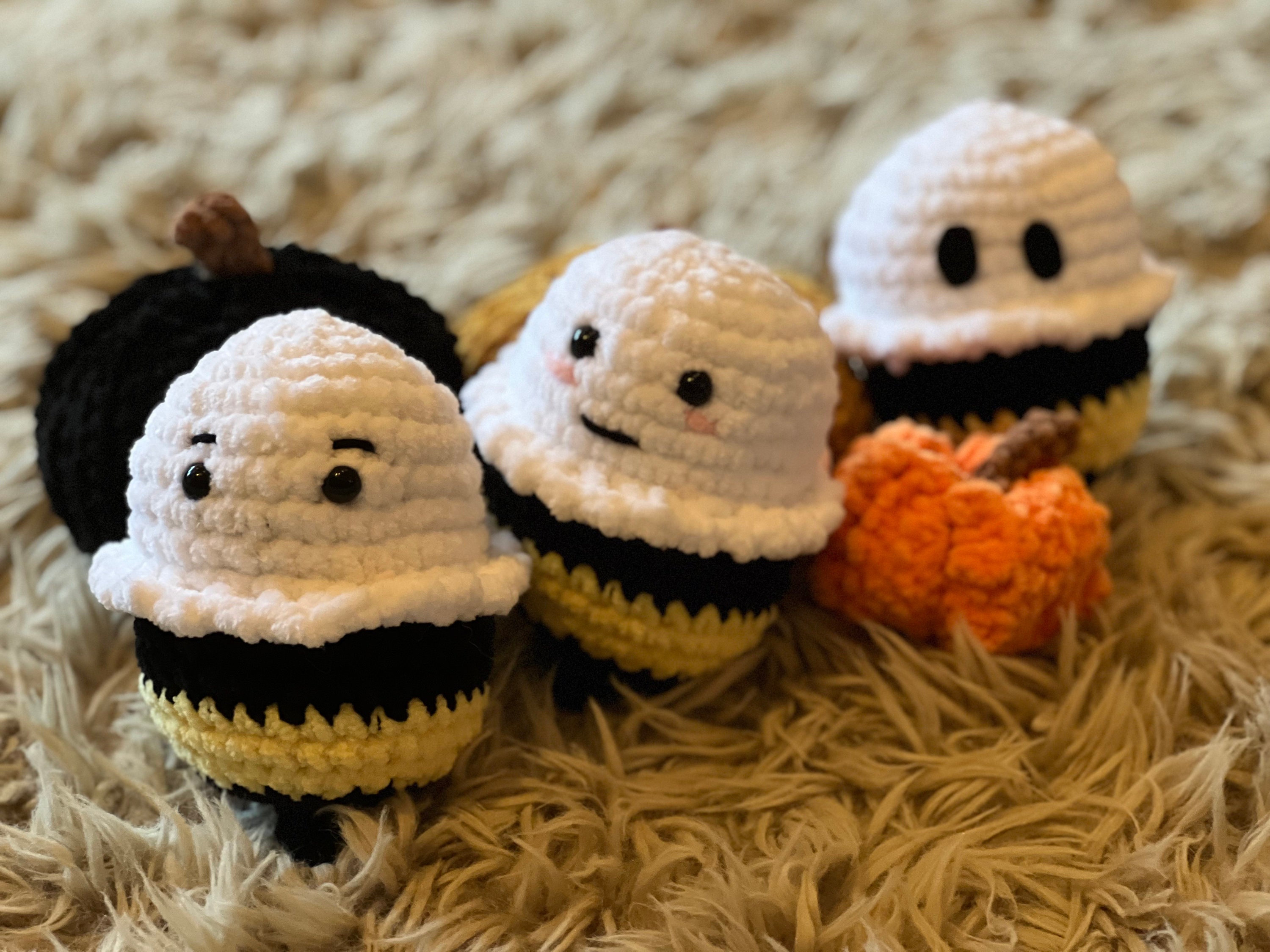 Boo-bee Halloween Bee Crochet Pattern - Etsy