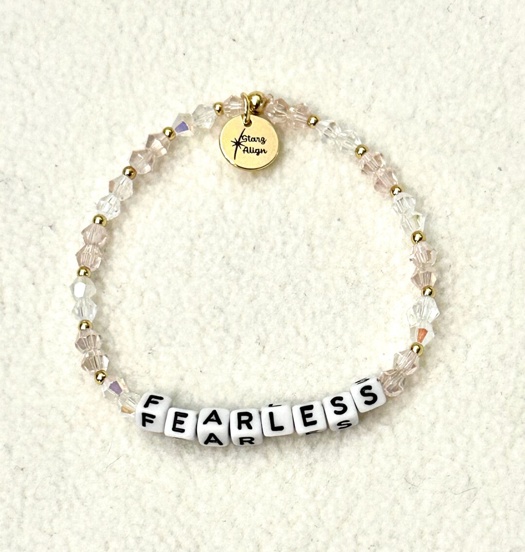Custom Word Beaded Bracelet Personalized Name Bracelet - Friendship ...