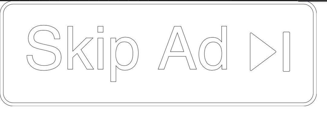 Skip Ad Sign SVG, Funny Sign - Etsy