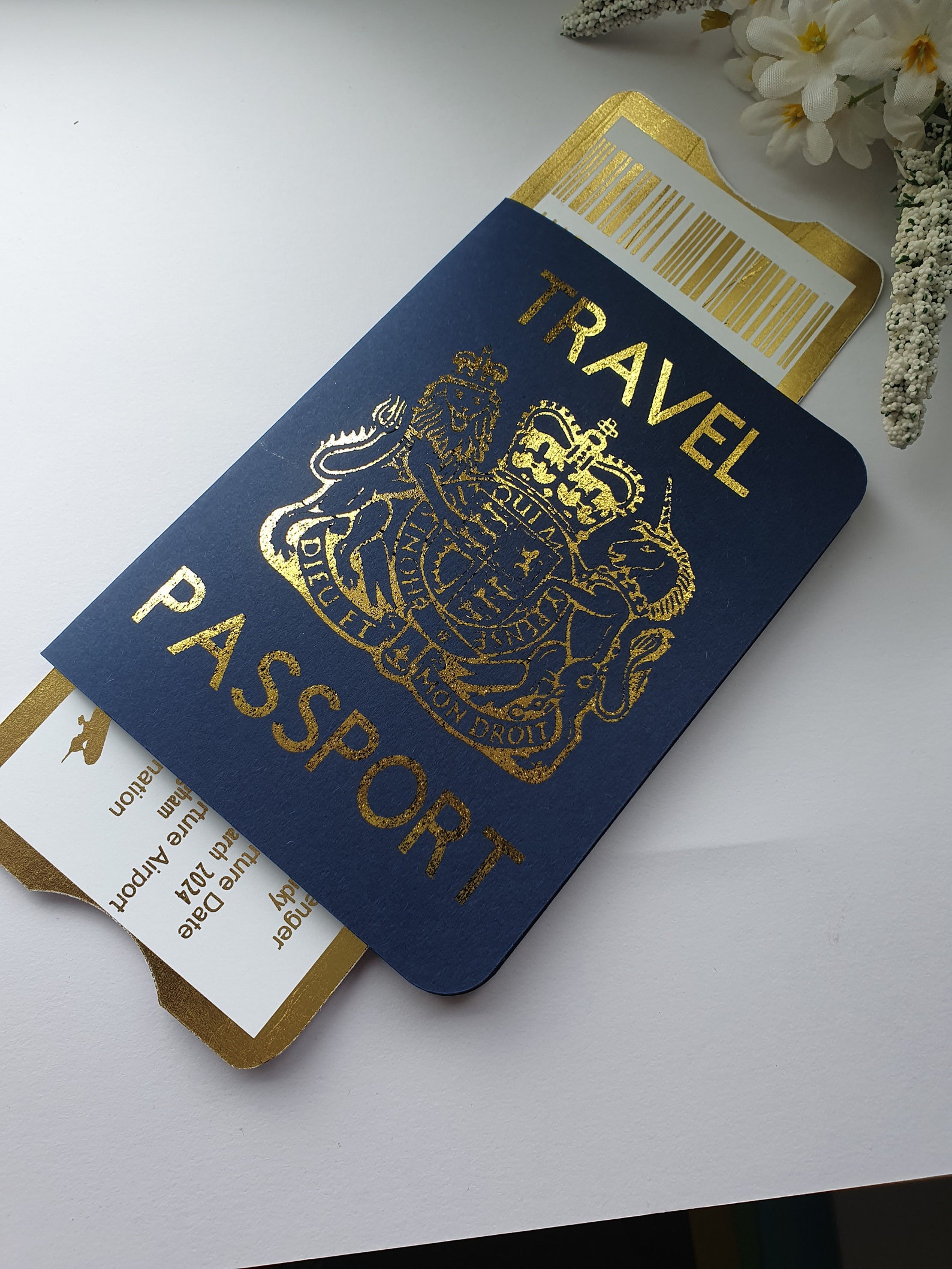 Surprise Boarding Pass Gift Ticket Voucher - Etsy