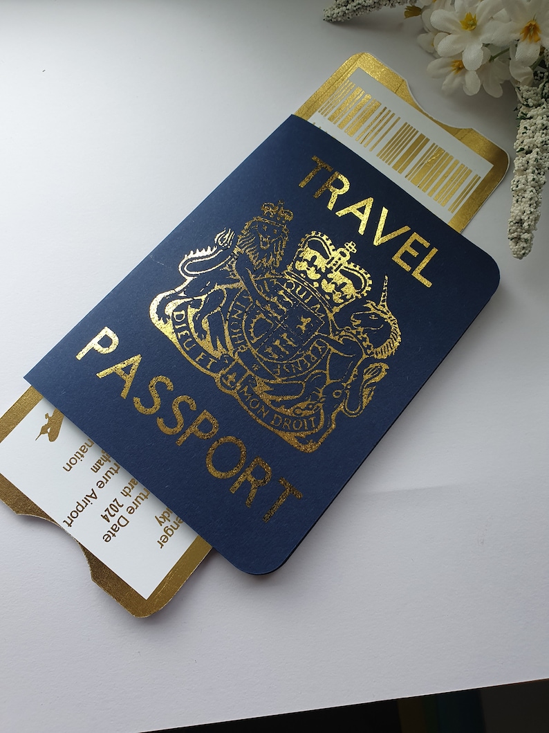 Surprise Boarding Pass Gift Ticket Voucher - Etsy