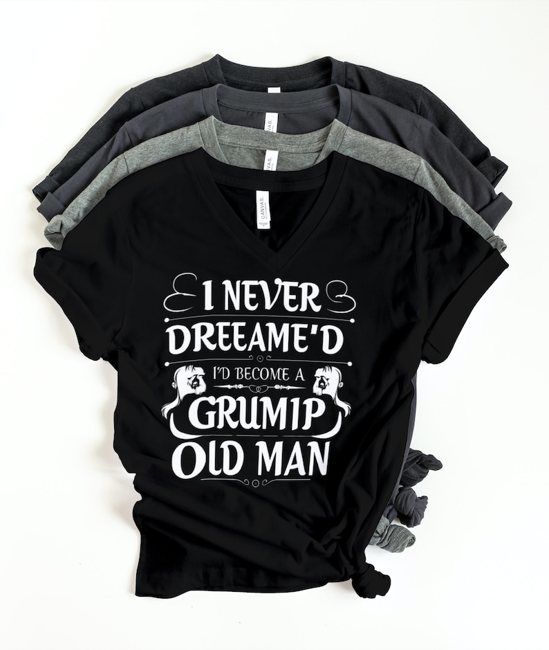 I Never Dreamed I'd Become A Grumpy Old Man Svg, Birthday Vintage Svg ...