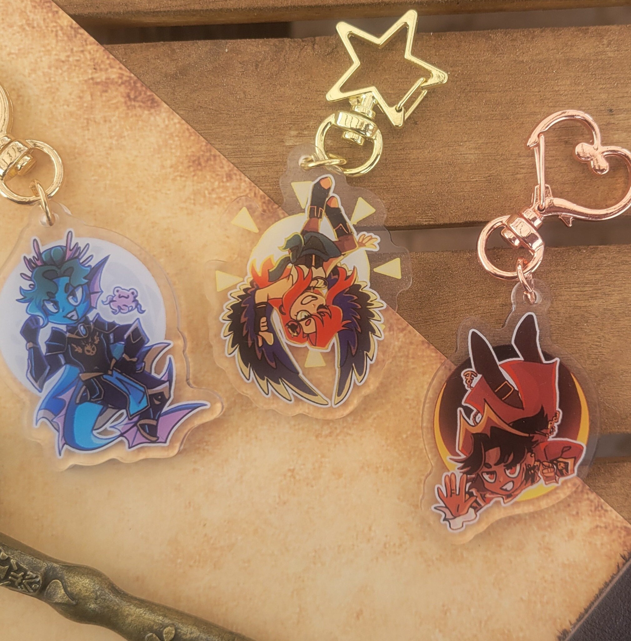 JRWI Riptide Keychains - Etsy