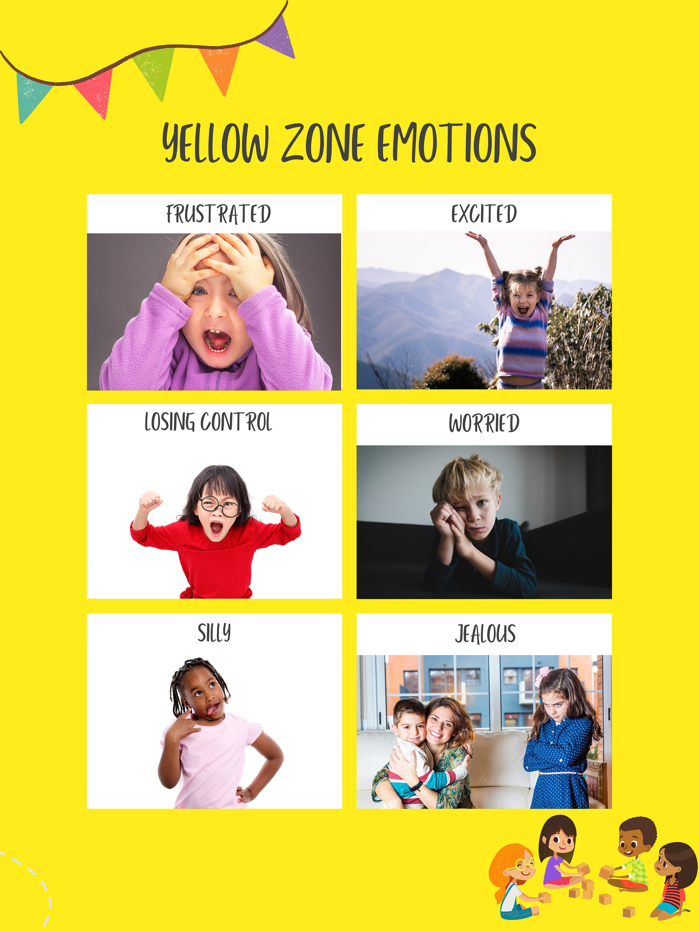 Emotions Bundle. Feelings Chart. Mental Health. Emotional Regulation ...