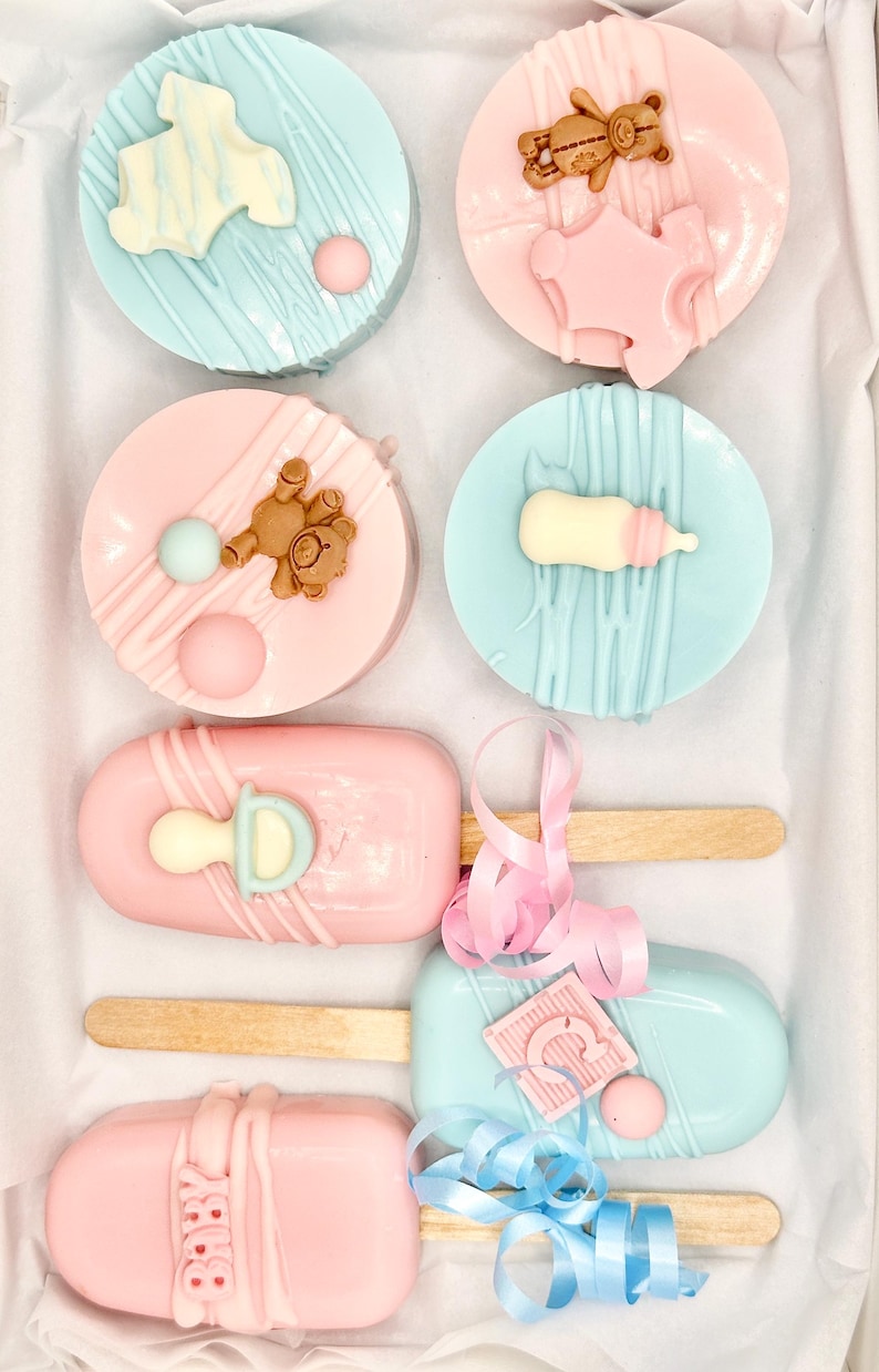 Gender Reveal Cakepops and Treats - Etsy