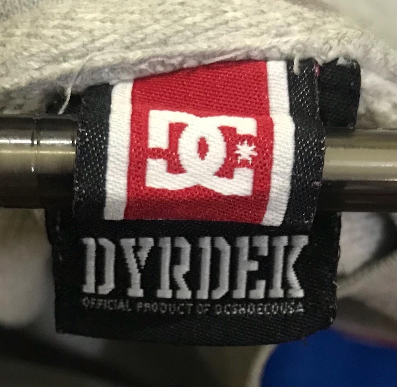 Vintage Dyrdek DC Shoe Co Big Logo Crewneck Sweatshirt - Etsy