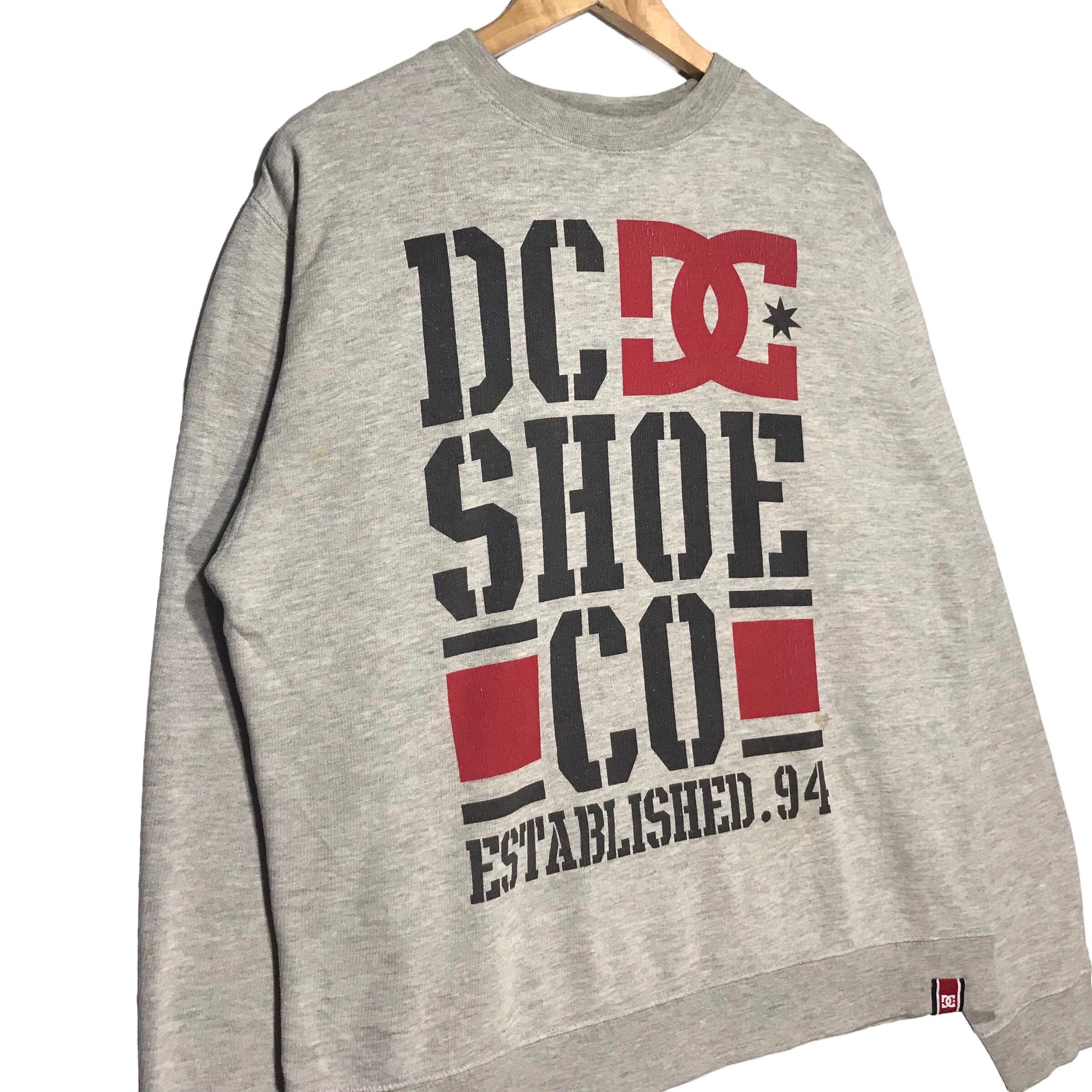 Vintage Dyrdek DC Shoe Co Big Logo Crewneck Sweatshirt - Etsy