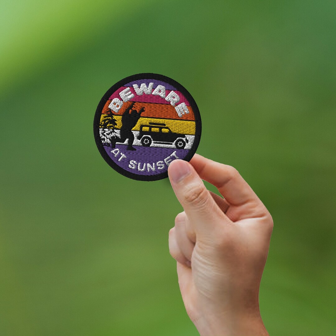 Patch: Bigfoot Legend Sunset Bag Patch, Die-cut, 1pc - Big Foot ...