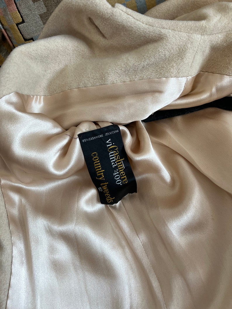 Vintage 1960’s Cashmere/vicuña Overcoat - Etsy