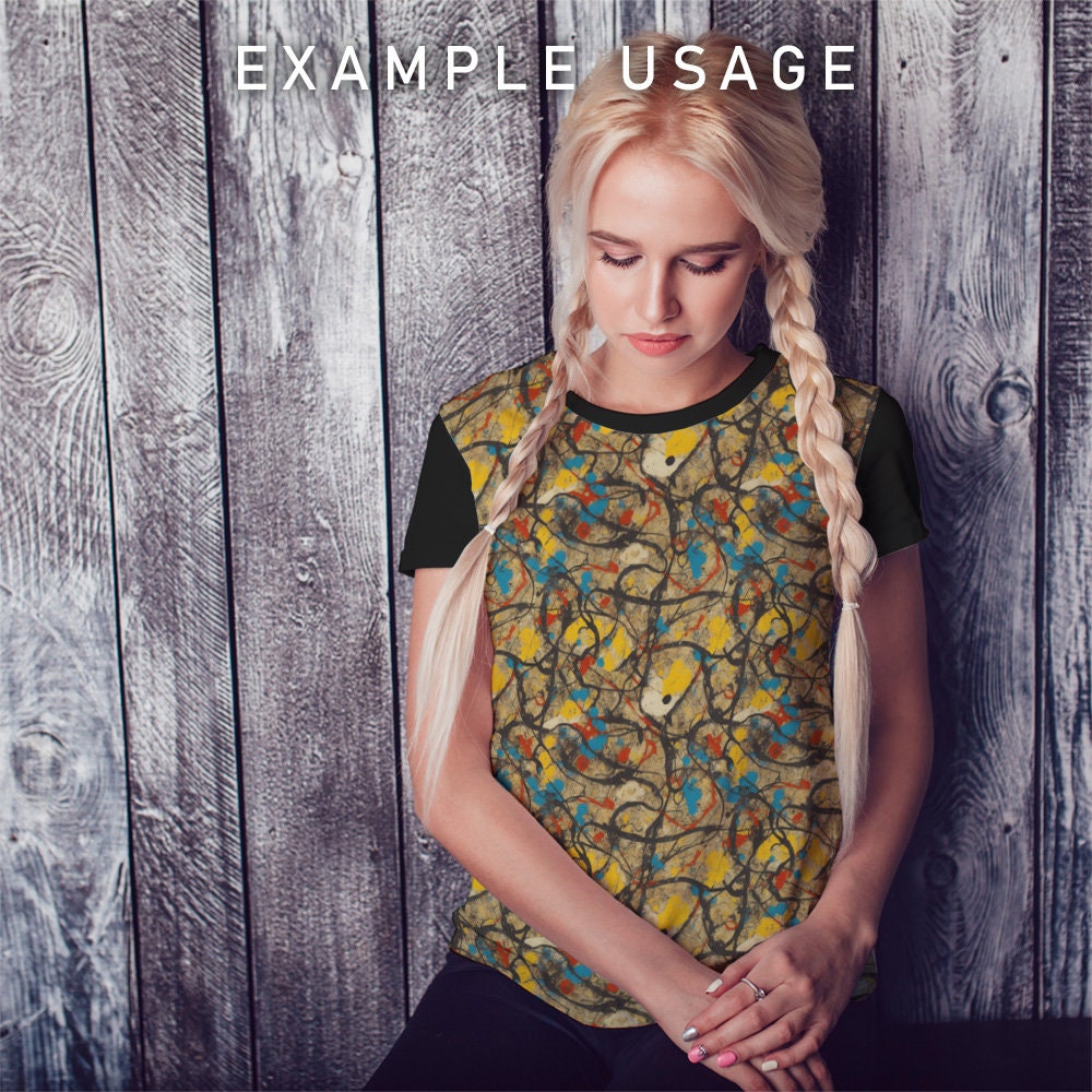 49 Graphic Jackson Pollock Patterns Ornamental Beautiful Smooth Print ...