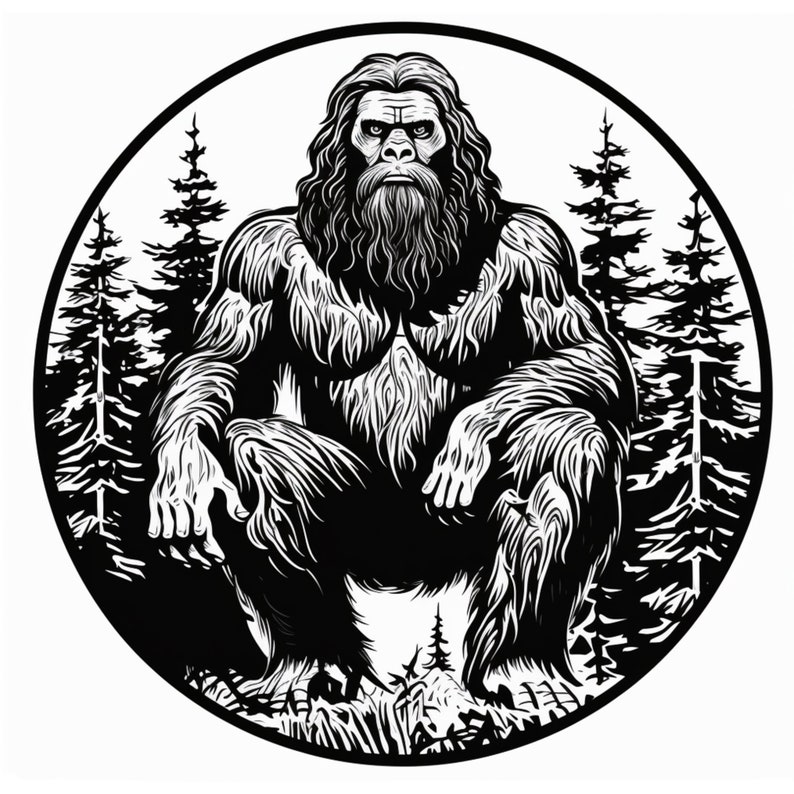 Bigfoot SVG - Etsy