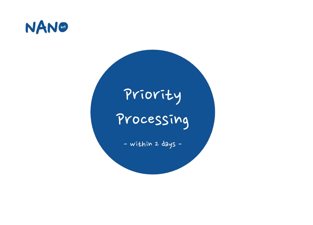 Add-on Priority Processing Order - Etsy