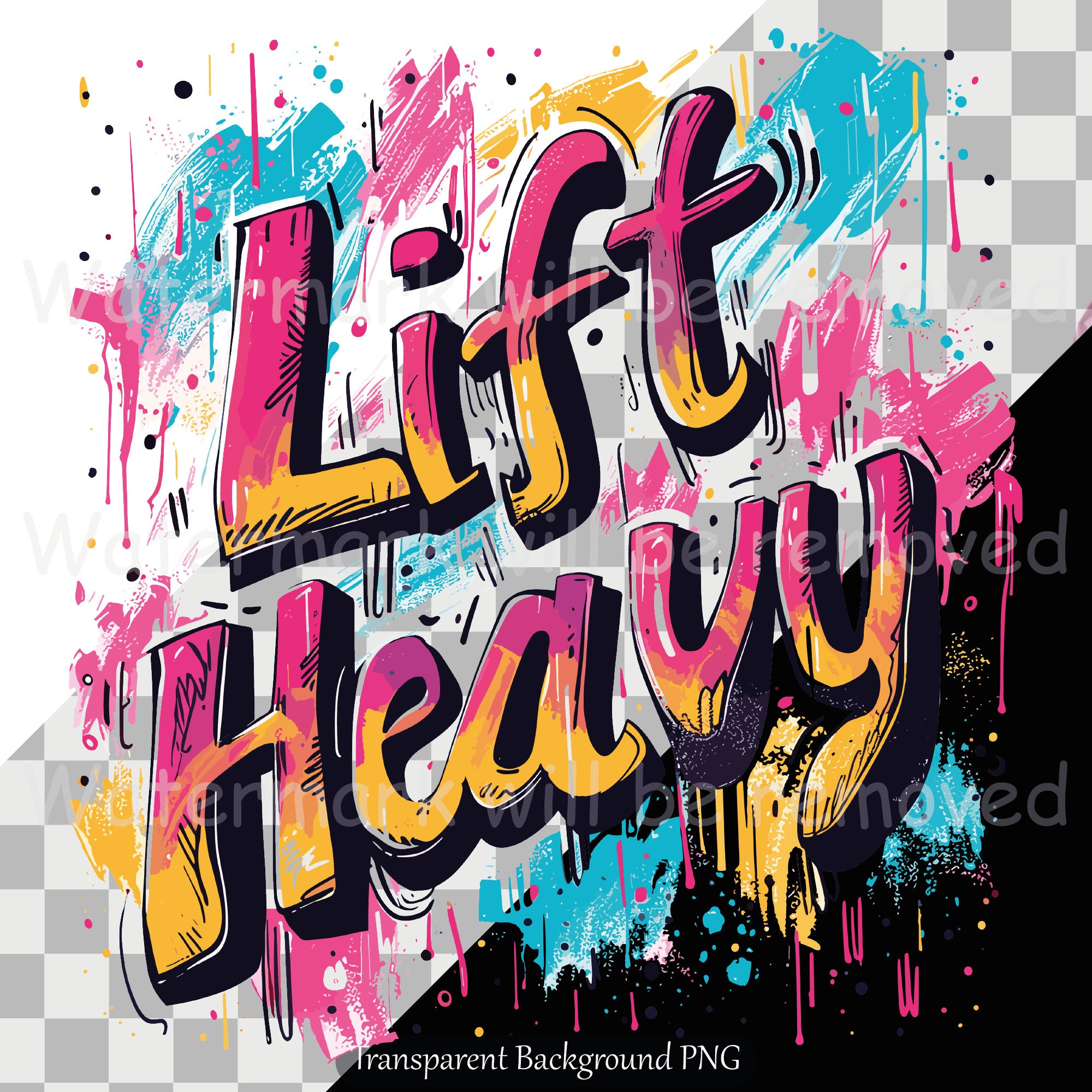 Lift Heavy Png for T-shirts, Lifting Shirt for Women, Lifting Shirt for ...