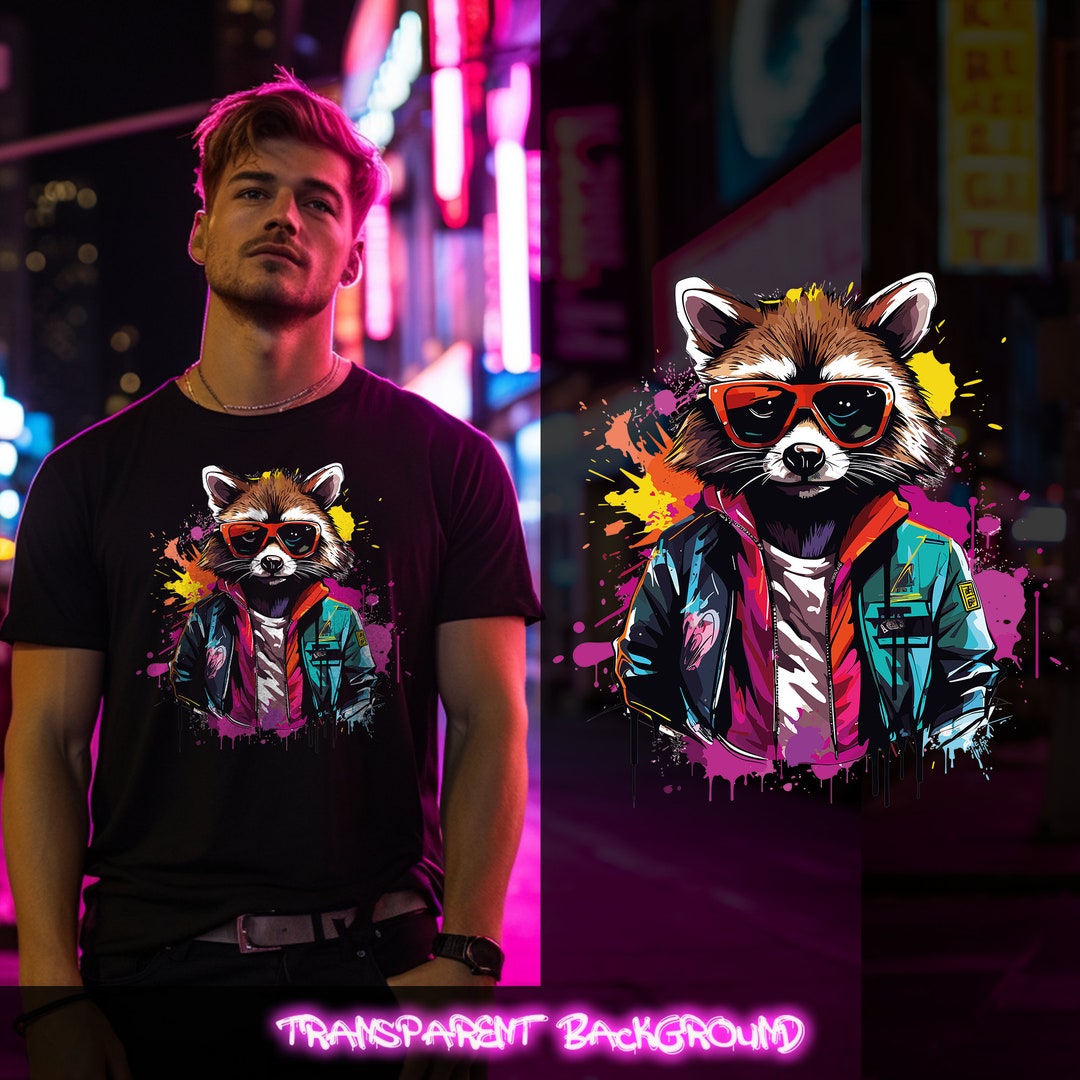 Raccoon Png Gangster Raccoon Png T-shirt Design Raccoon Hustle - Etsy