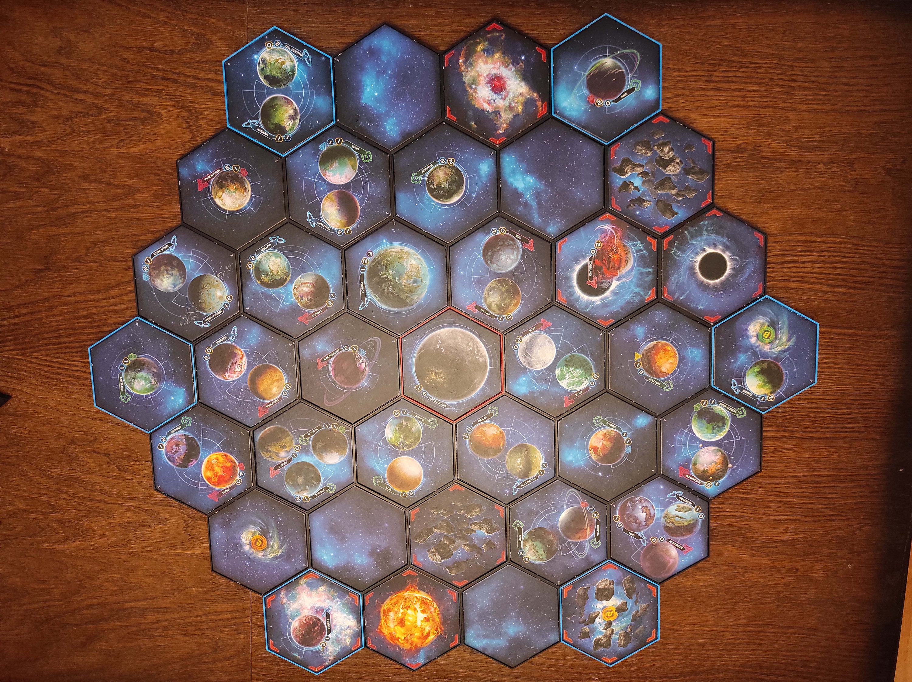 Twilight Imperium 4 Magnetic Hex Tiles Game Board - Etsy