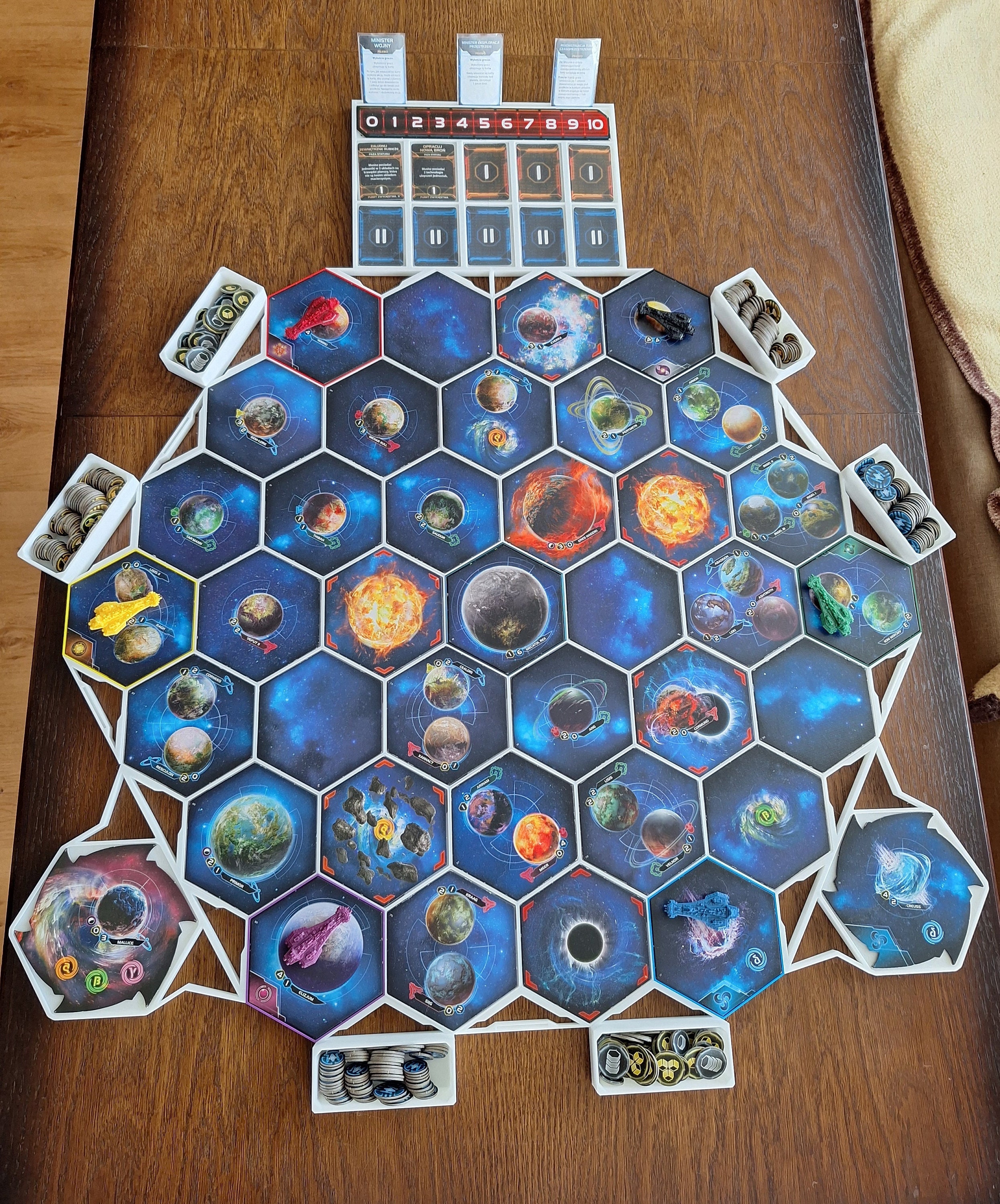 Twilight Imperium 4 Magnetic Hex Tiles Game Board - Etsy