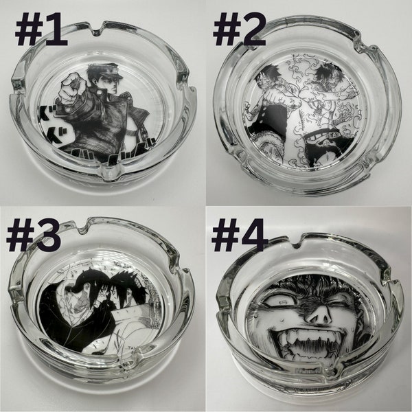 Glass Ashtray - Etsy