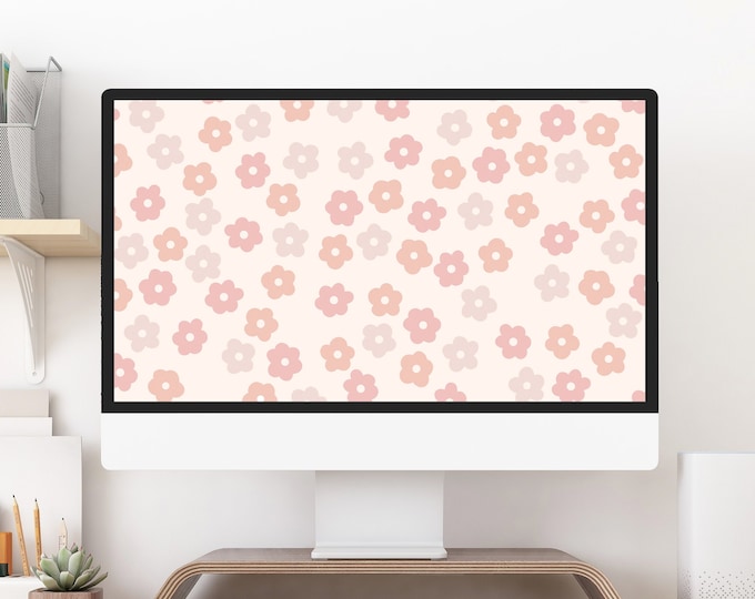 20 Pink Aesthetic Desktop Wallpapers for MacBook and Windows - Etsy Canada