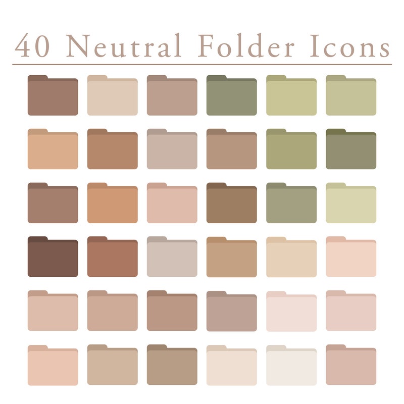 Tree Desktop Icons - Etsy