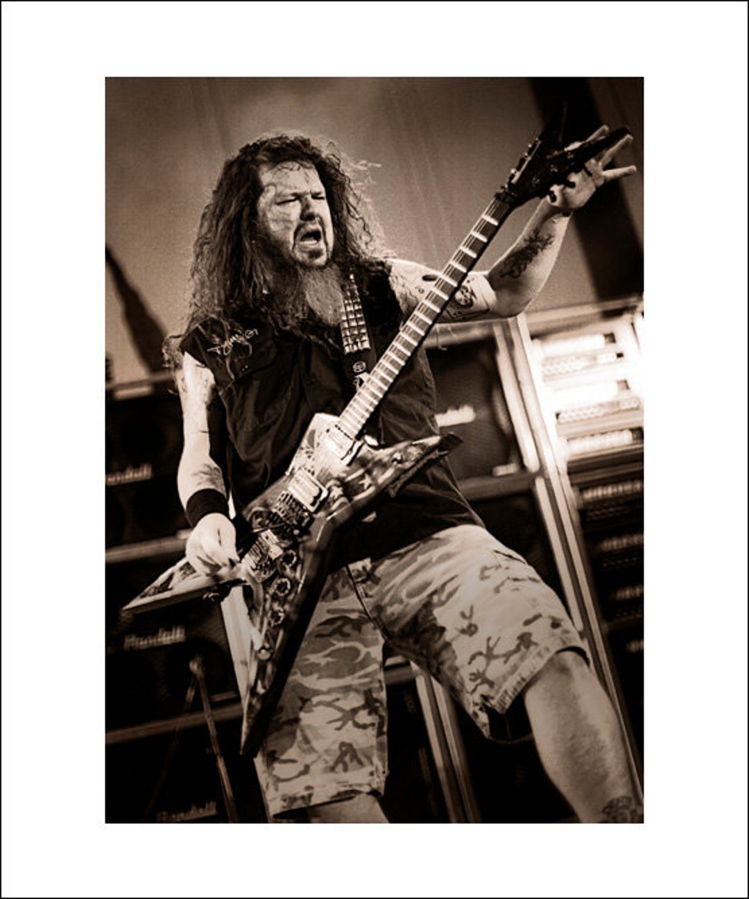 Dimebag Darrell, Pantera and Damage Plan - Photographic Print - Etsy