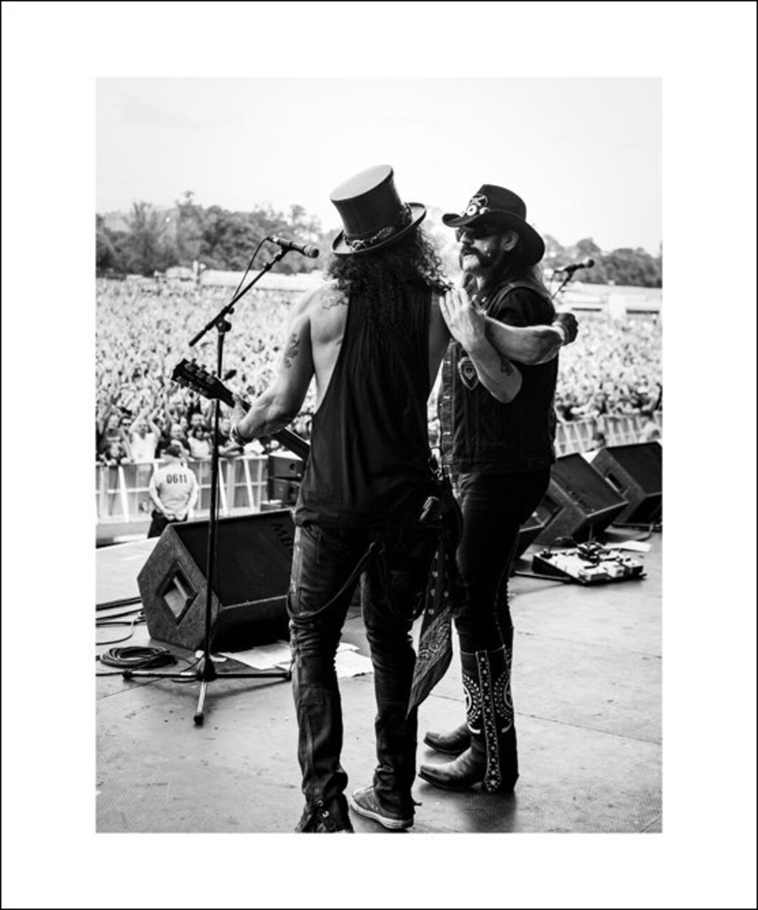 Slash and Lemmy - Photographic Print - Etsy