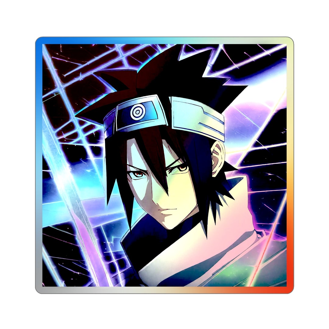 Futuristic Sasuke Holographic Die-cut Stickers - Etsy