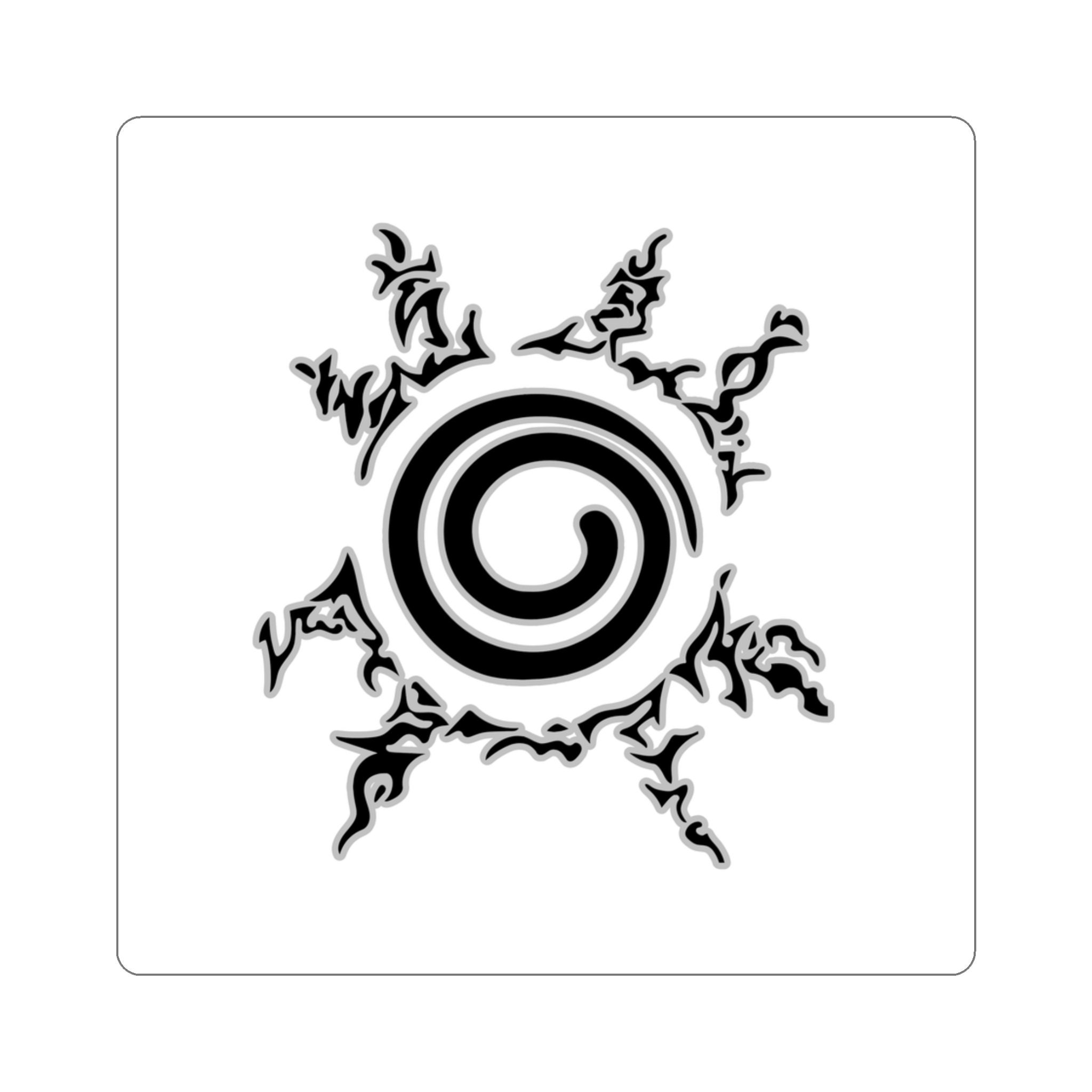 Naruto Seal Kiss-cut Sticker - Etsy