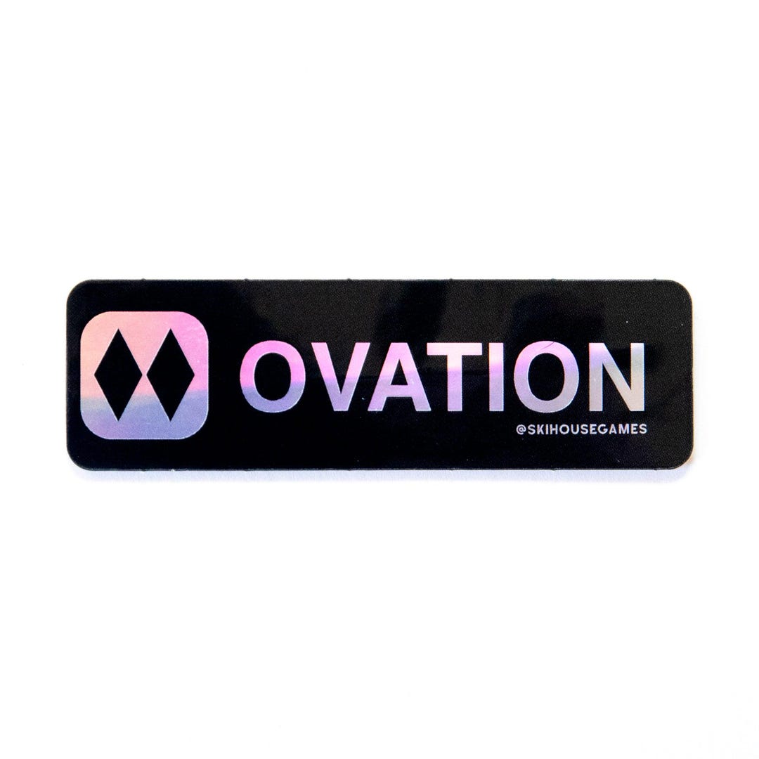 Ovation Trail Sign Sticker | Helmet Sticker | Killington Vermont ...