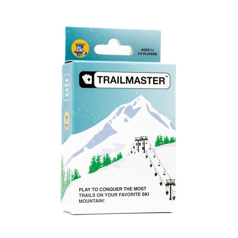 Trailmaster Card Game | Ski House Games | Strategy Ski Card Game ...