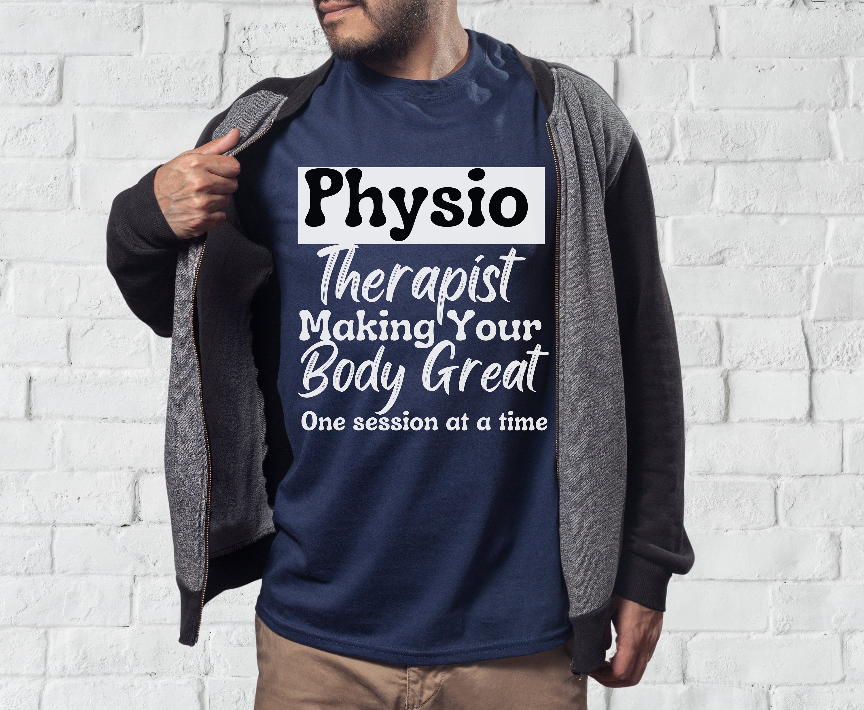 Funny Physiotherapist Shirt for Men and Women, Unisex Physio Physical ...