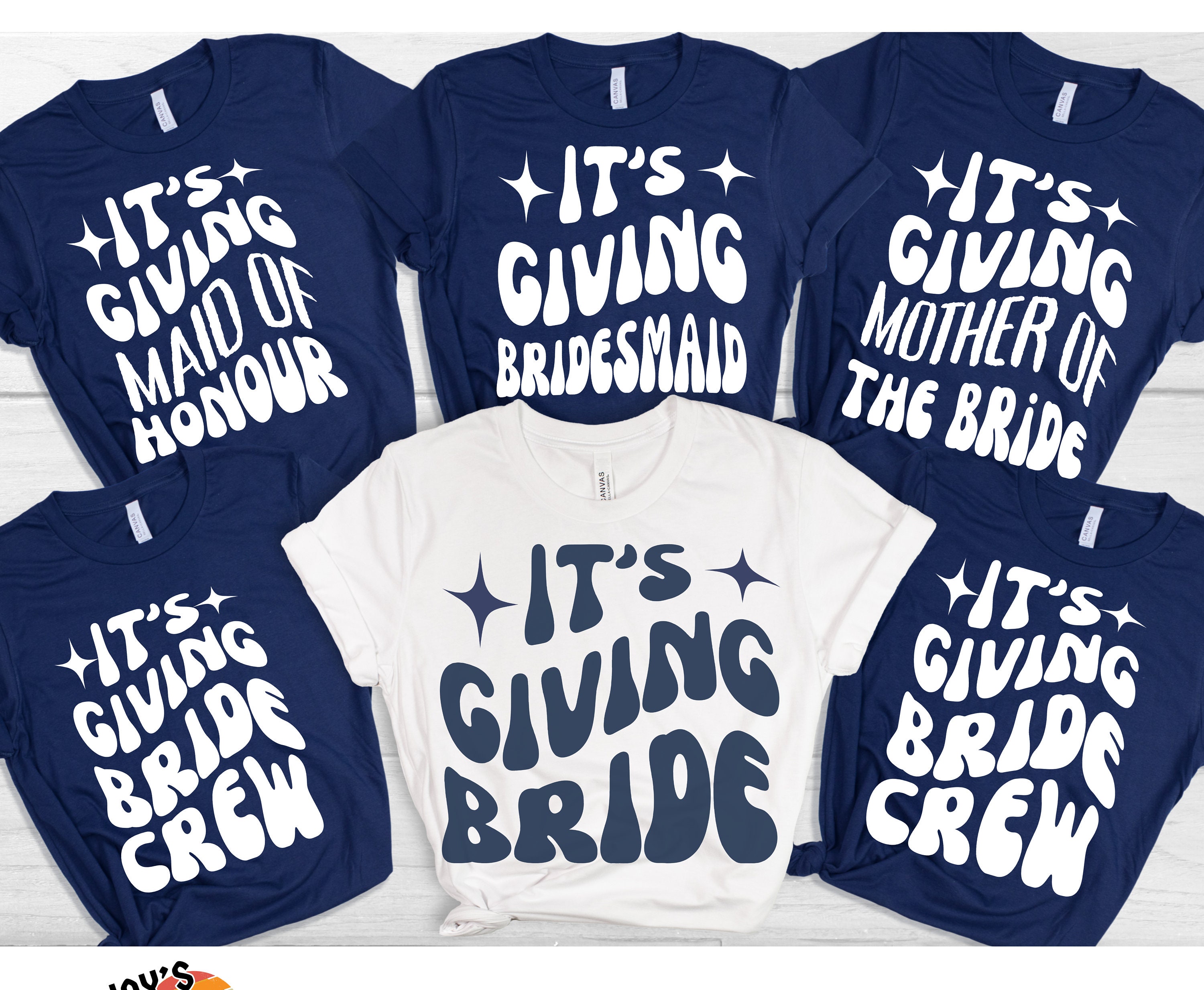 Its Giving Bride Bridesmaid Shirt Sweatshirt Bridal Hen Do Party Shirts ...