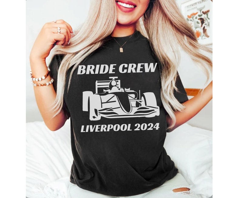 Personalized Formula 1 Themed Bachelorette Party Shirts F1 Themed Hen ...