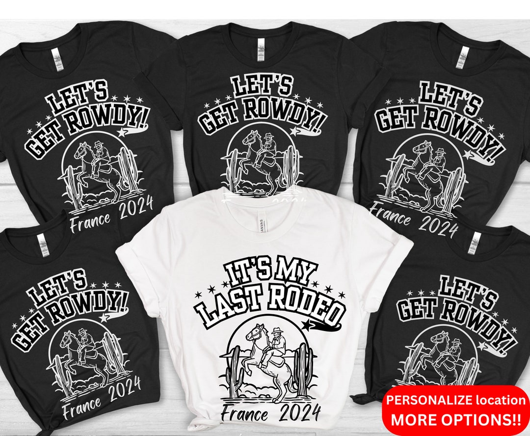 Western Themed Stag Party T Shirts, Team Groom Rodeo T Shirt, Stag ...